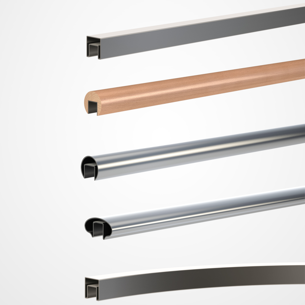 CROSILUX LED – Main-courante design avec éclairage intégré