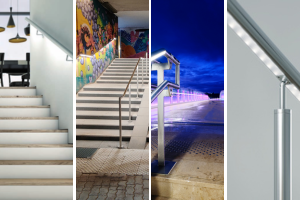 CROSILUX LED – Main-courante design avec éclairage intégré